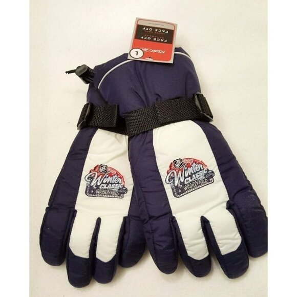 Reebok | Accessories | Hockey New Years Winter Classic Gloves Size ...